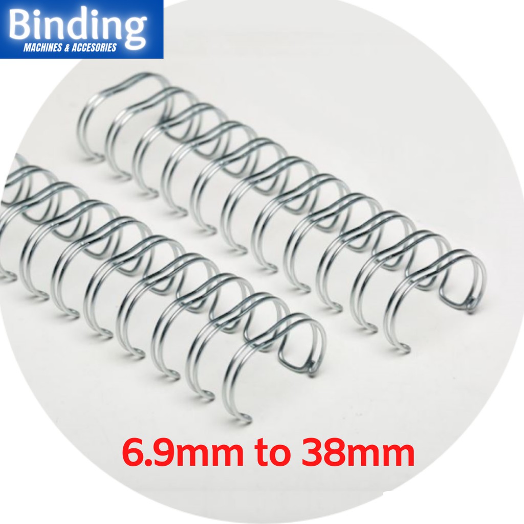 Wire O Binder/Double Ring Wire O/Double Wire Binding 16 Loops 2:1 A5 M ...