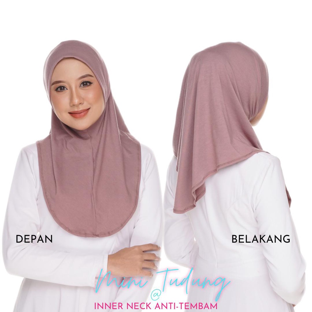 Inner Neck Anti Tembam Mini Tudung Tudung Sukan Sport Hijab | Shopee ...