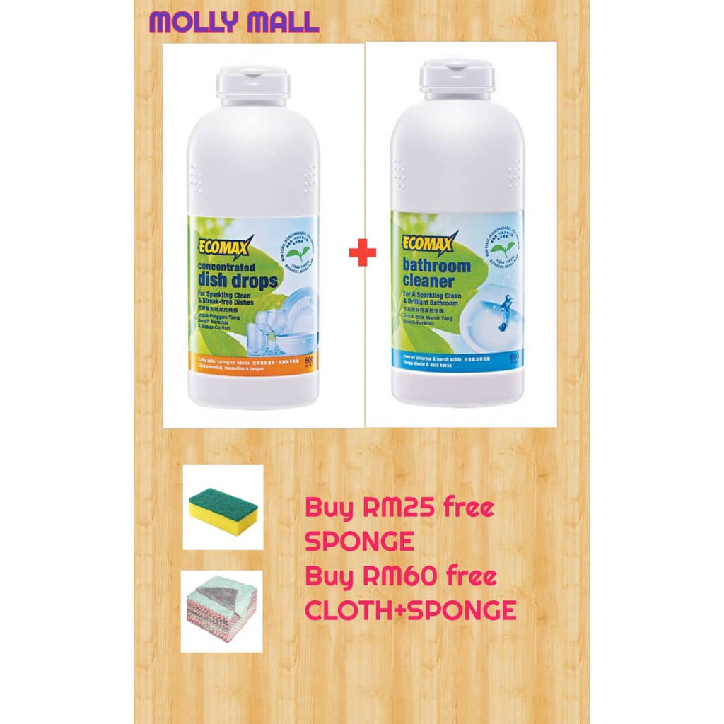 cosway powermax dish drop and bathroom cleaner, ecomax dish drop and ...