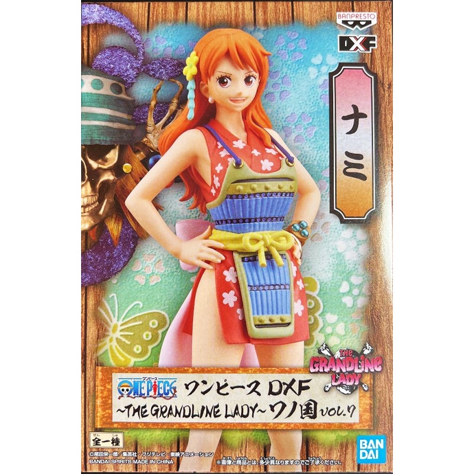 Original Banpresto Bandai One Piece DXF Wano Nami The Grandline Lady ...