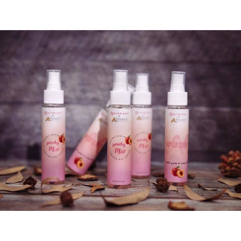 Peachy Mist Puteri Ratu Melembabkan Kulit Sensitif Mengecilkan Liang Pori Tona sekata Make up ...