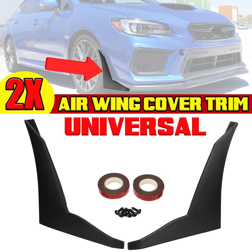 New Car Air Wing Cover Trim Side Skirt Fender Splitter Bumper Spoiler ...