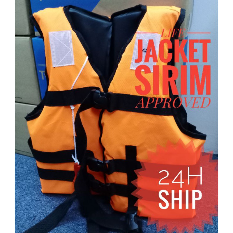 🇲🇾 READY STOCK!!! 🔥GOOD QUALITY LIFE JACKETS SIRIM APPROVED | Shopee ...