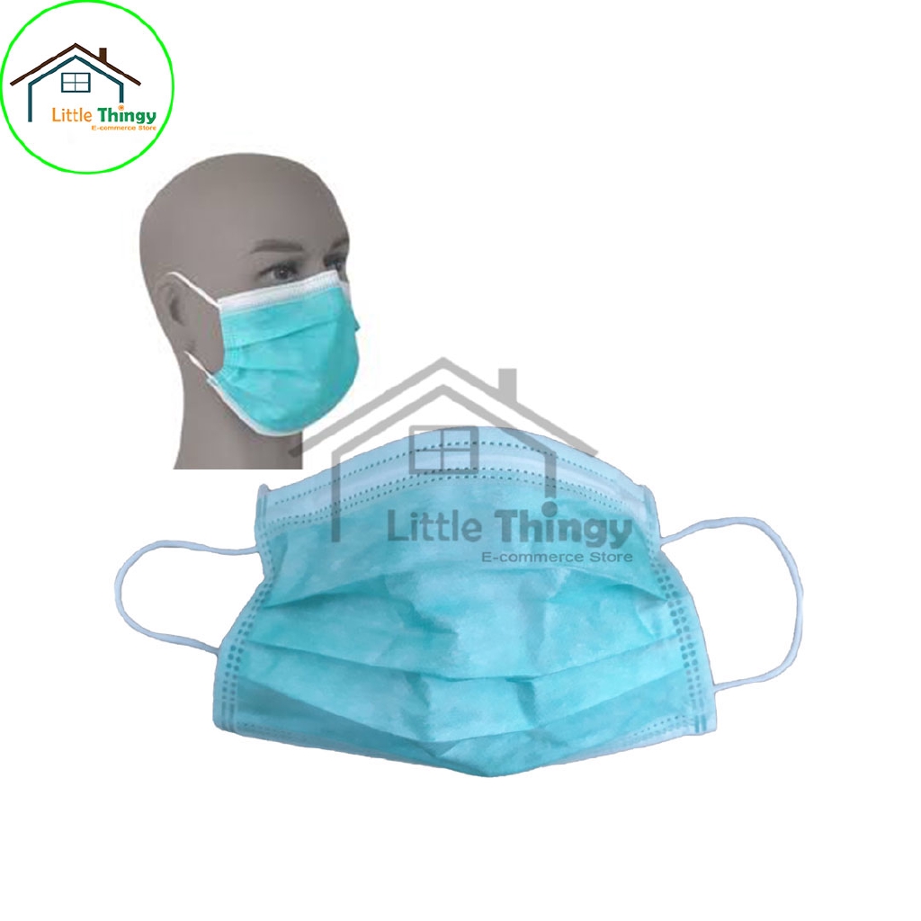3 Ply Earloop Surgical Disposable Face Mask 1 piece LittleThingy ...