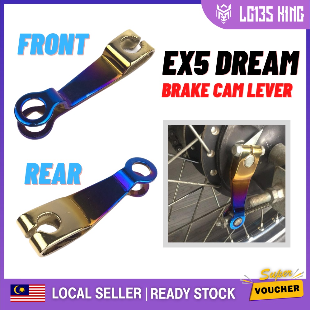 HONDA EX5 DREAM BRAKE CAM LEVER TELINGA BRAKE BREAK BATANG FRONT & REAR ...