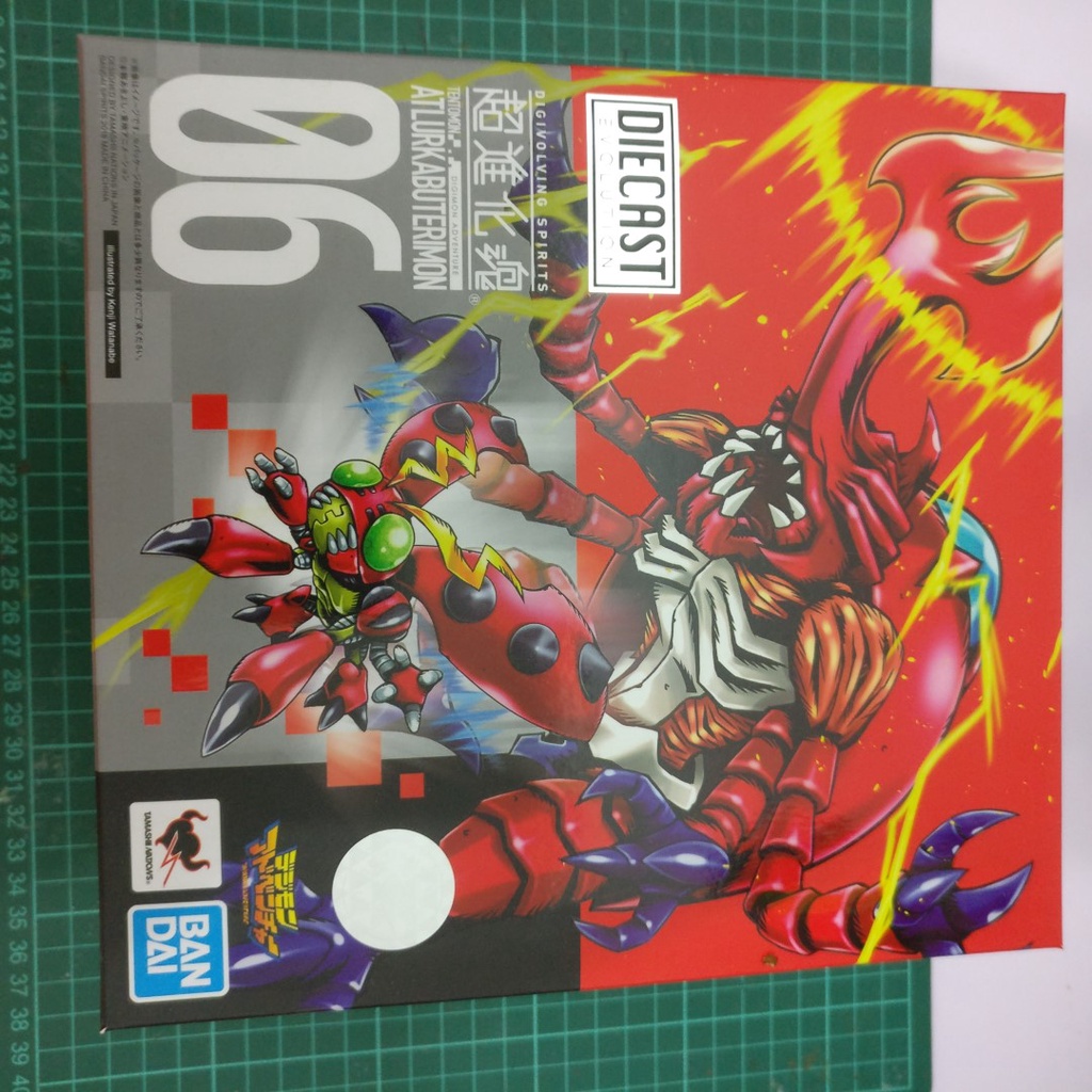 Digimon Digivolving Spirits : Tentomon to Atlurkabuterimon | Shopee ...