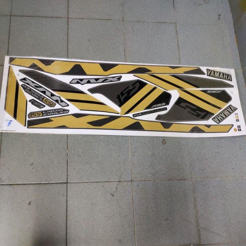 NVX 155 (3) YAMAHA NVX155 Stripe Stiker Sticker NVX BLUE RED GP DRMK ...