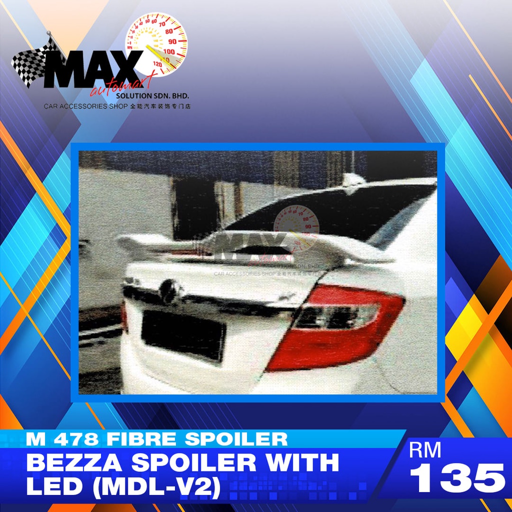 PERODUA BEZZA MG GALAXY TRD V3 TRD MDL V2 SPOILER | Shopee Malaysia