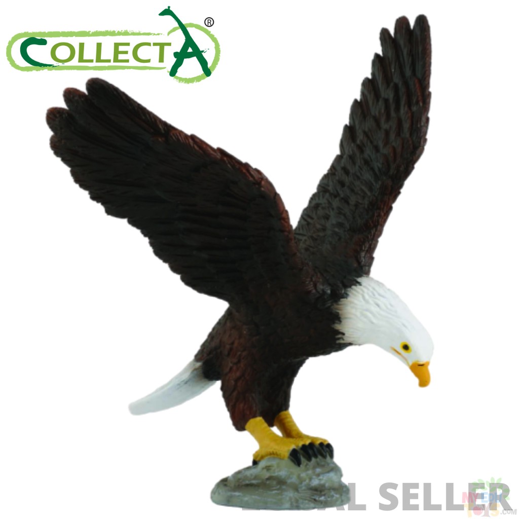 American Bald Eagle - Collecta 88383 Birds Wild Life Animal Action ...