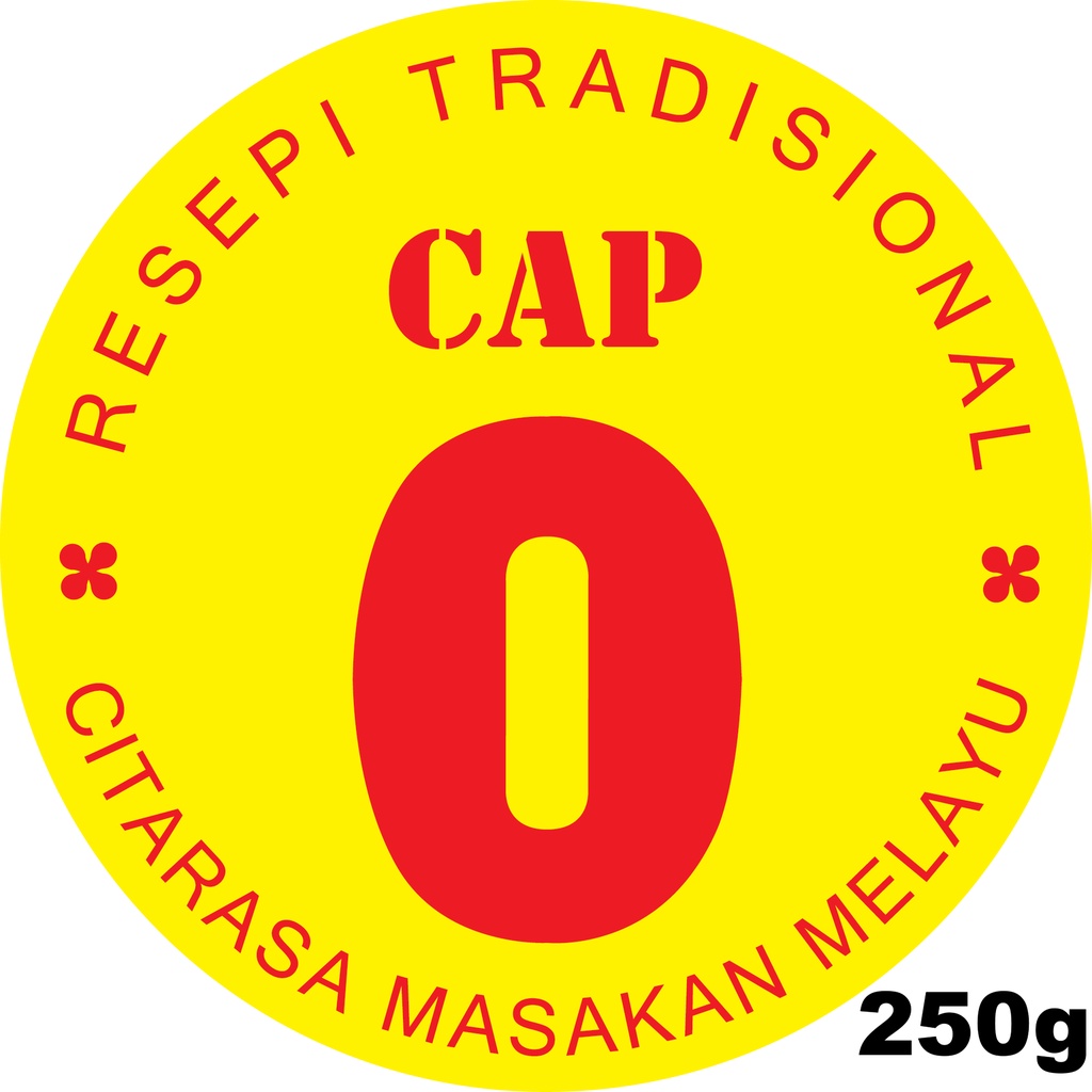 Rempah Cap O Original Kedah Spice Rempah keluaran Bumiputra Halal 250g ...