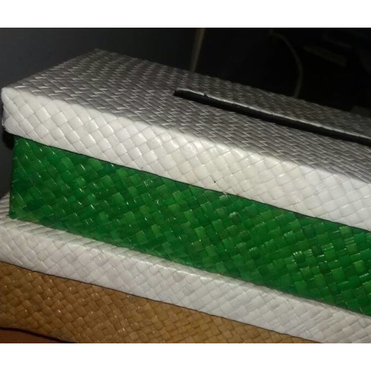 Beautiful Pandan Woven Tissue Box/Decoupage Hand Craft Media/Pandan ...