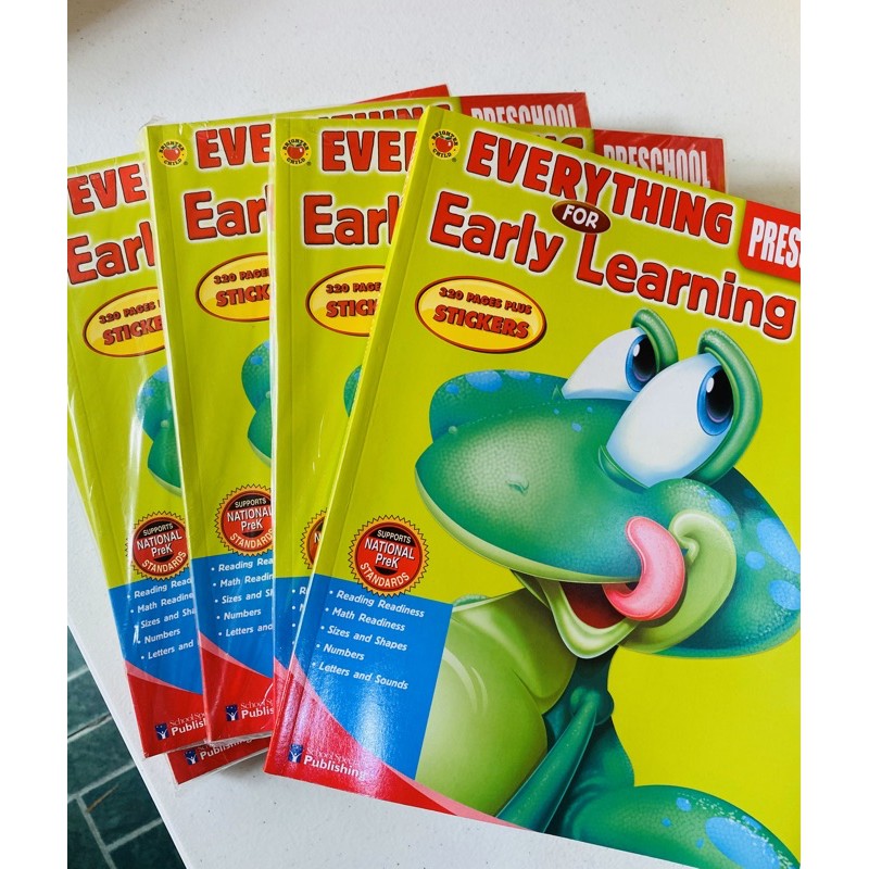 Preschool Activity Book (Everything for Early Learning ) | Shopee Malaysia