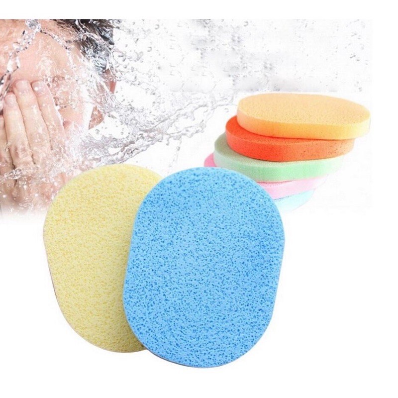 Cosm Puff Cleansing Sponge Washing Face Sponge Wet Sponge Facial Care ...