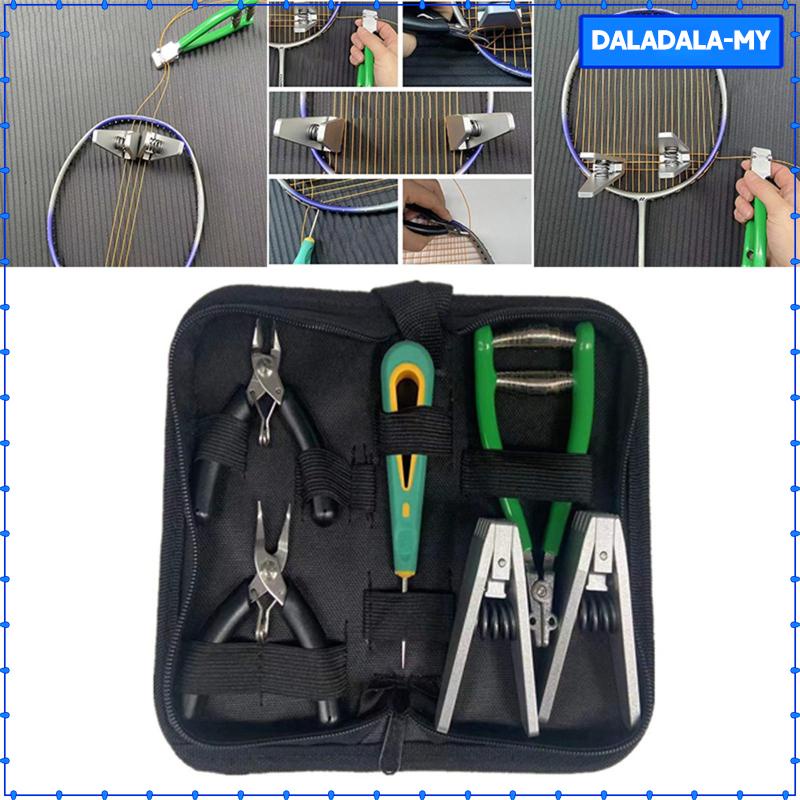 [ Pro Starting Stringing Clamp Tool String Stringing Machine Nippers ...