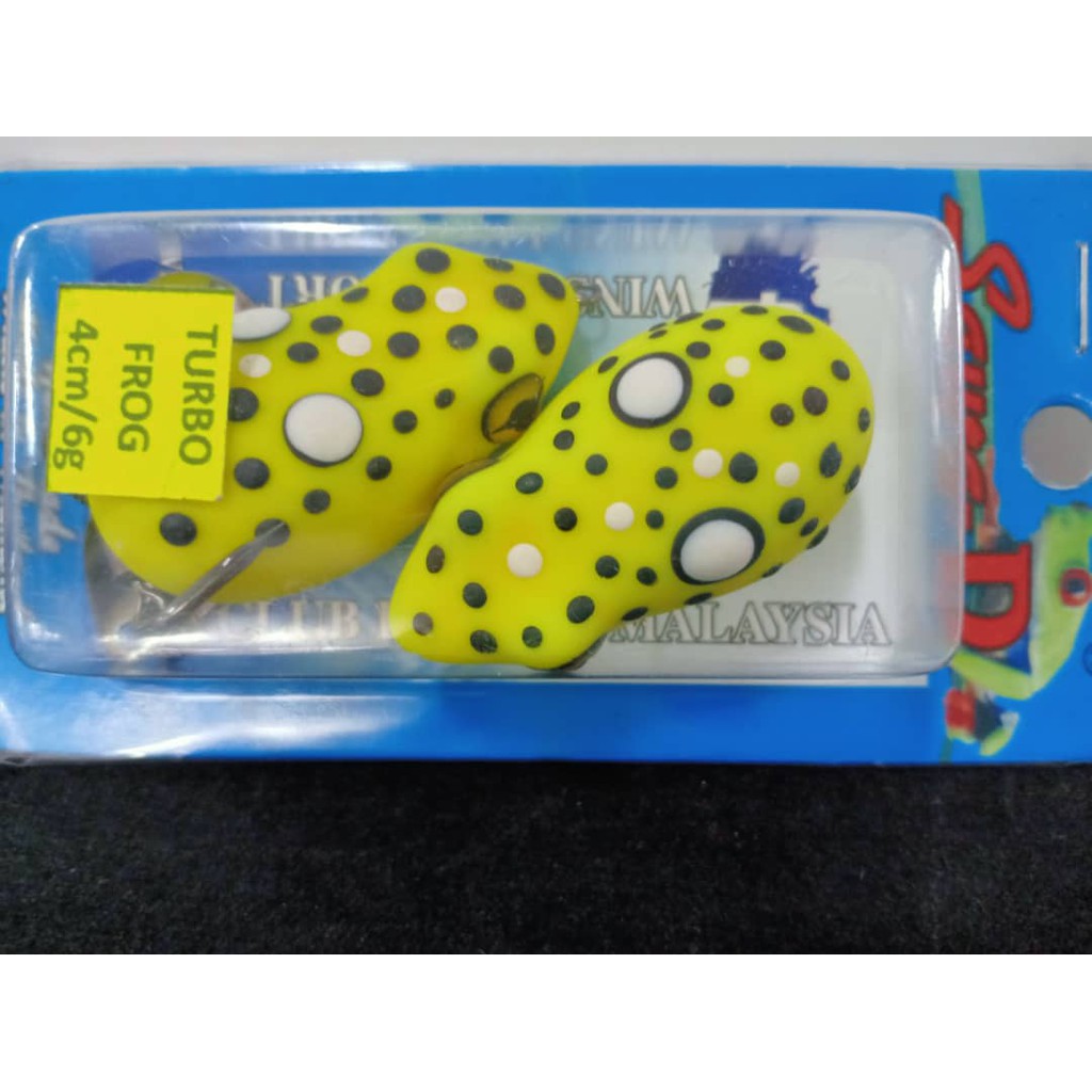 SAWAD TURBO FROG 4CM/6G THAILAND HANDMADE KATAK TIPU KATAK TIRUAN ...