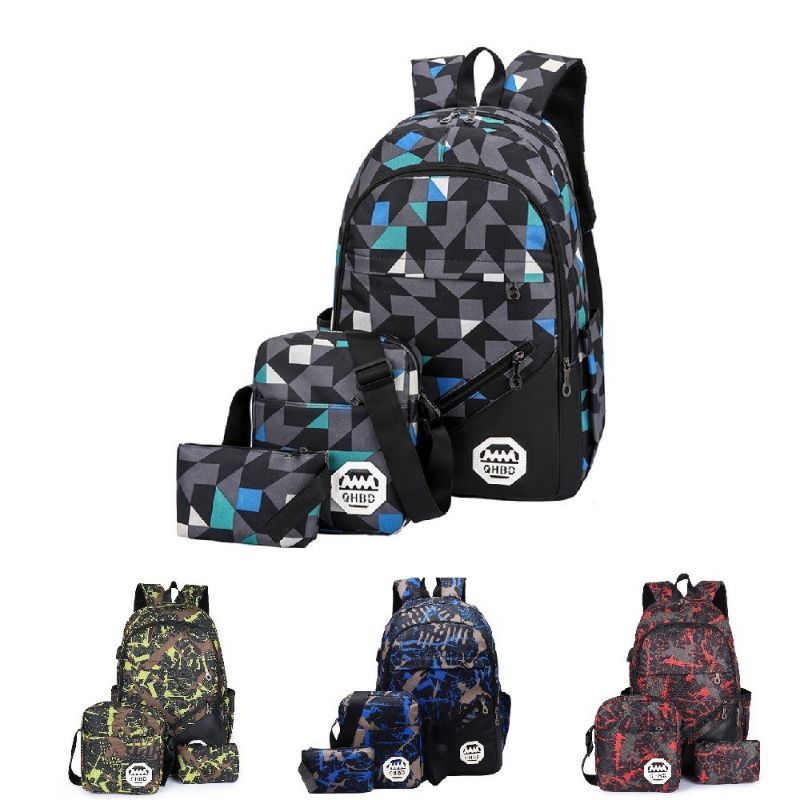 3 in 1 Korean Backpack Camo Army Backpack | Shopee Malaysia