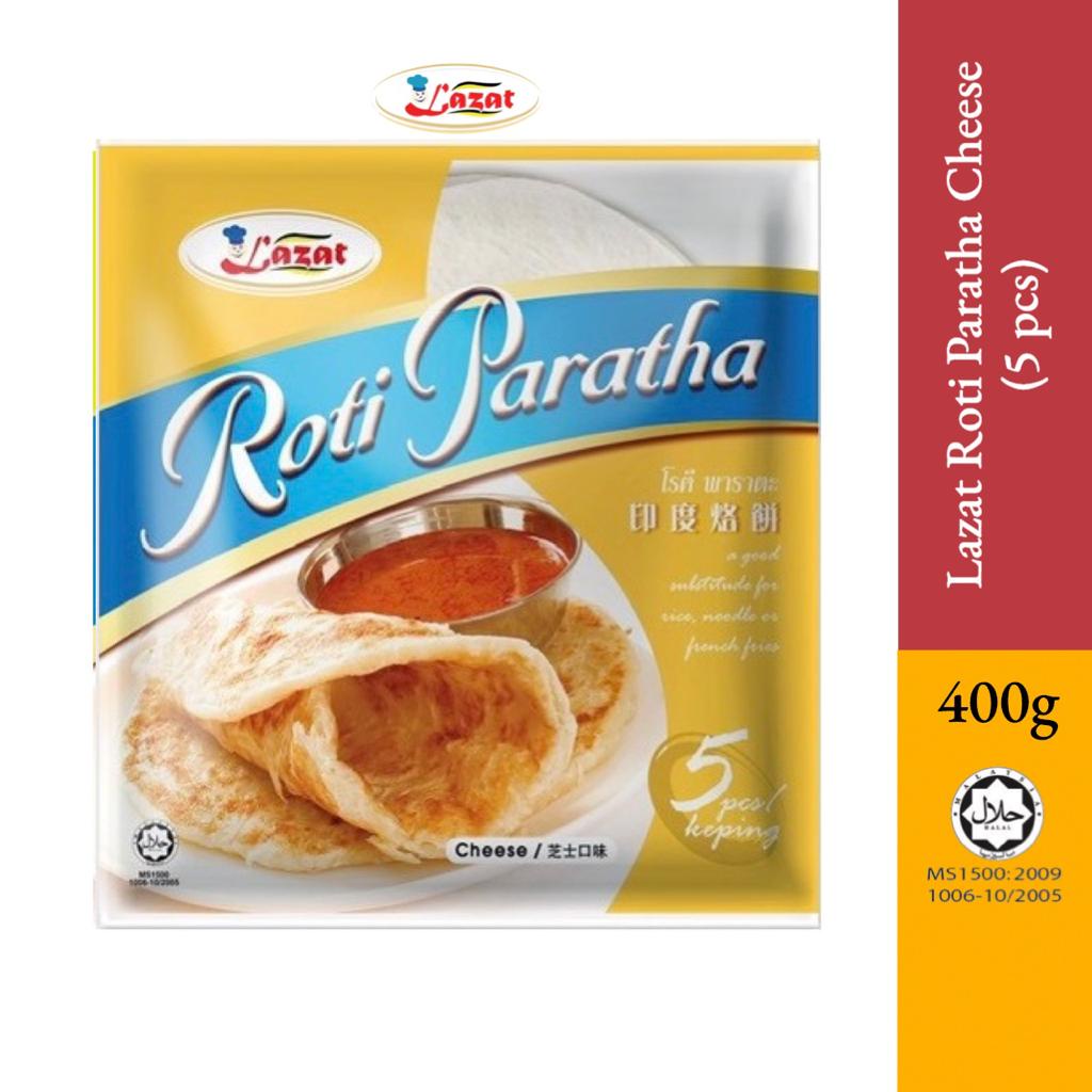 Lazat Roti Paratha Frozen Cheese (5pcs) | Shopee Malaysia