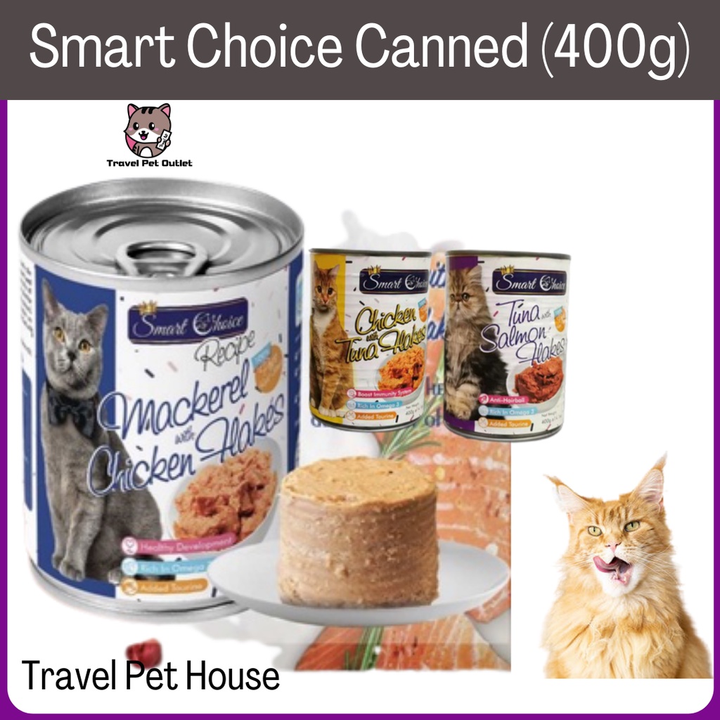 Smart Choice Wet Canned Food 400g | Cat Wet Food | Makanan Basah Kucing ...
