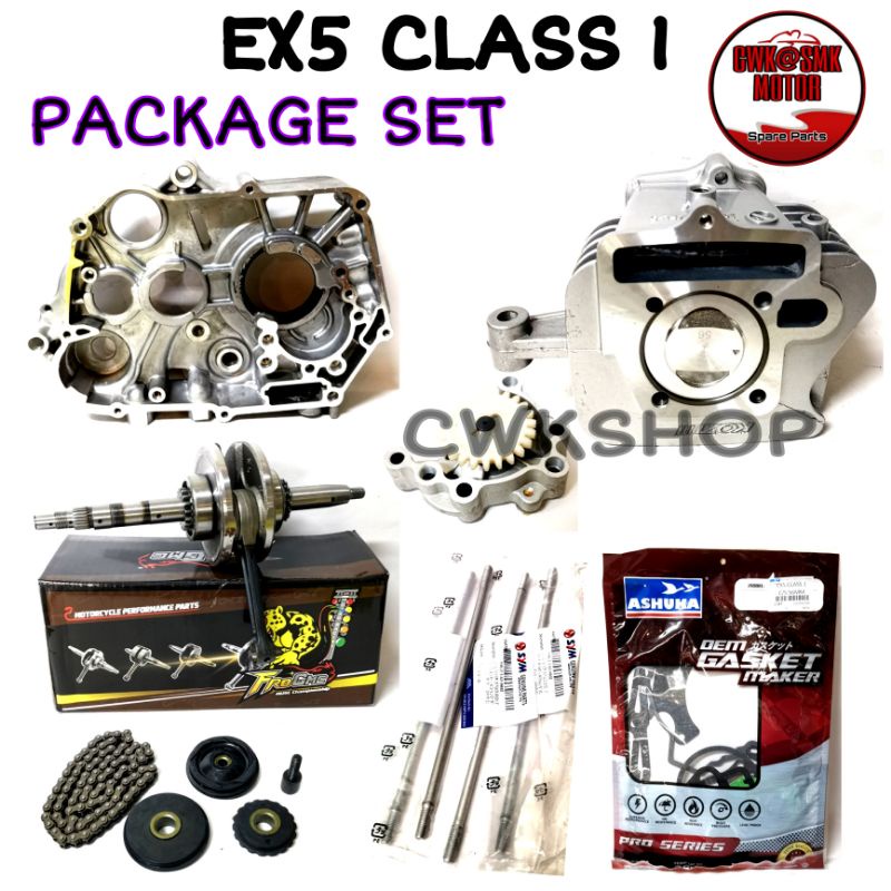 EX5 CLASS 1 COMBO SET SPEC 56MM STANDARD CRANKSHAFT | Shopee Malaysia