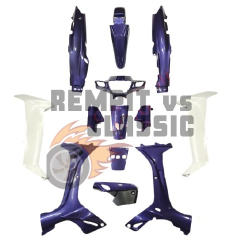 REMPIT Y110 SS2 SSTWO Original HLD Cover Set (4 Design) Siap Sticker ...