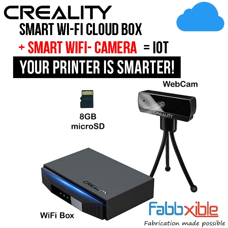 Creality Smart Wifi Box/ Camera for Controlling and Monitoring 3D ...