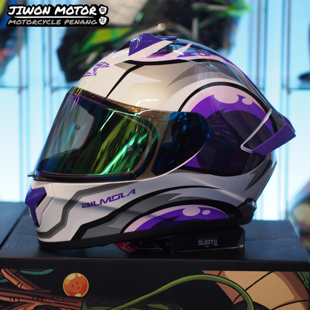BILMOLA DRAGON BALL Z FRIEZA SPECIAL EDITION 🇹🇭 FULL FACE SINGLE VISOR ...