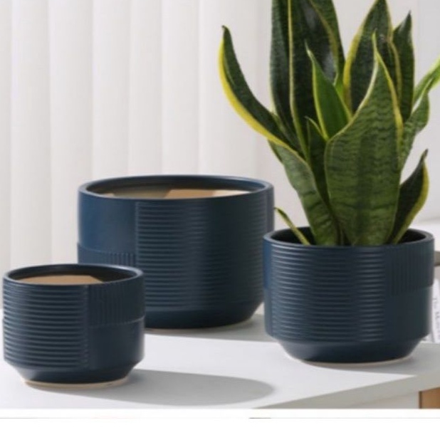 Premium Ceramic Flower Vase 🇲🇾 Matte Black Flower Pot / Pasu Seramik ...