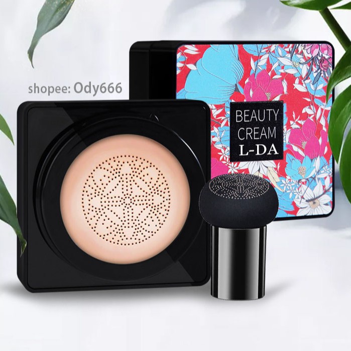 Ready Stock 🇲🇾 LDA Mushroom Head Air Cushion BB Cream Foundation Waterproof Brightening CC Cream ...