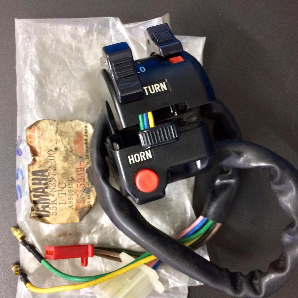 YAMAHA RXZ Handle Switch 5 Speed Original From Japan | Shopee Malaysia