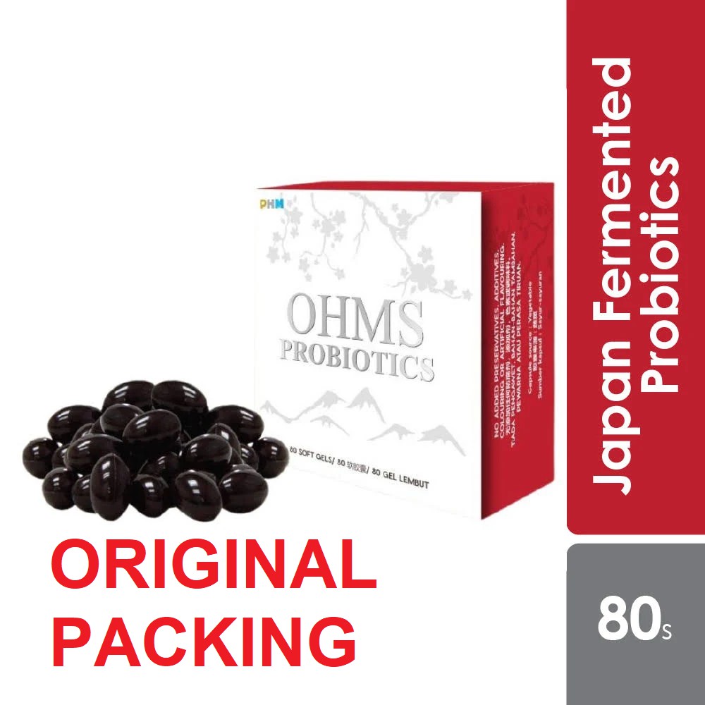 OHMS Probiotics 1 plate softgels get 10 softgels OHMS Premium ...