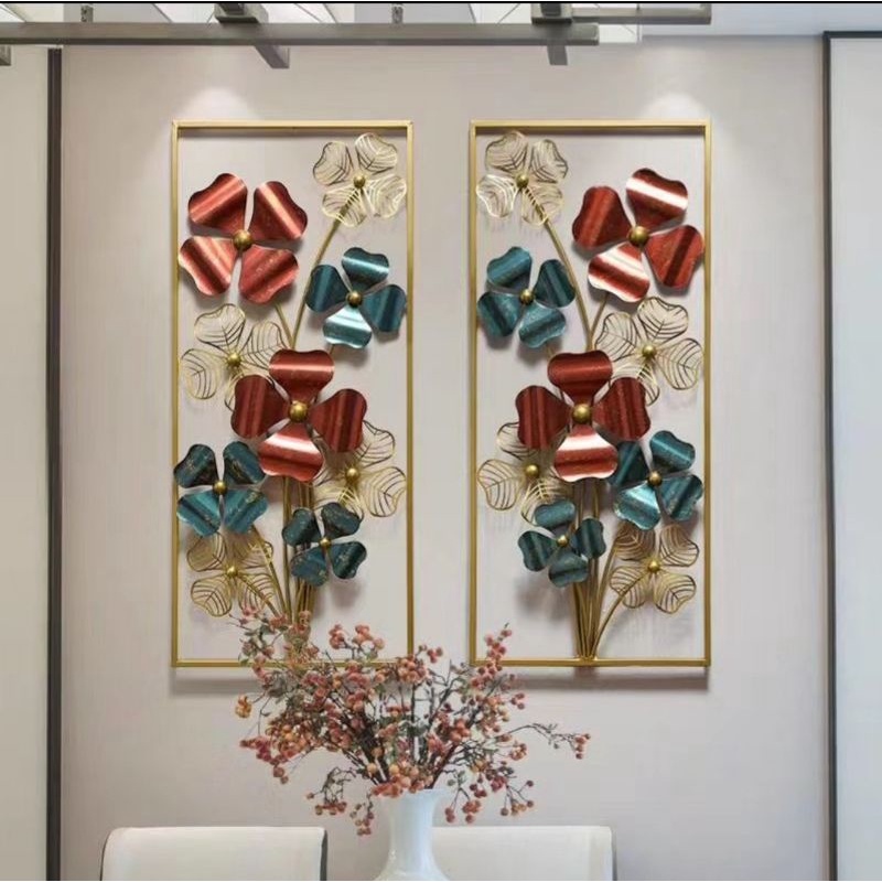 READY STOCK A2094 Iron Wall Decoration Hiasan Dinding Besi Bunga Hiasan ...