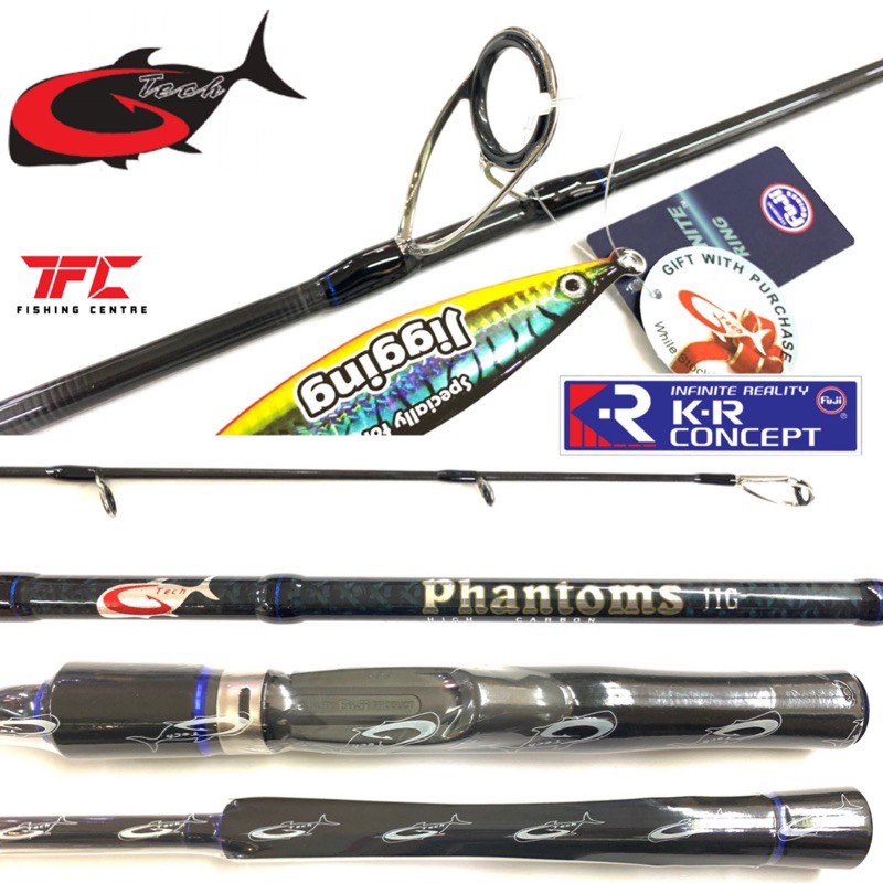 G-TECH Phantom Jig Spinning Rod | Shopee Malaysia