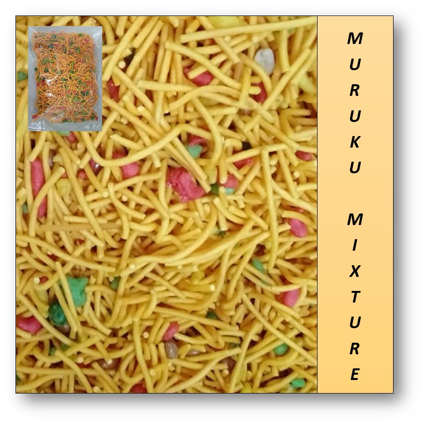 500G MURUKU MIXTURE HALAL MURUKU CAMPURAN | Shopee Malaysia