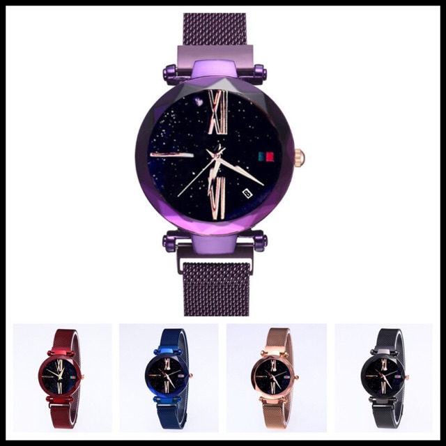 Magnetic watch Jam magnet viral women watch | Shopee Malaysia