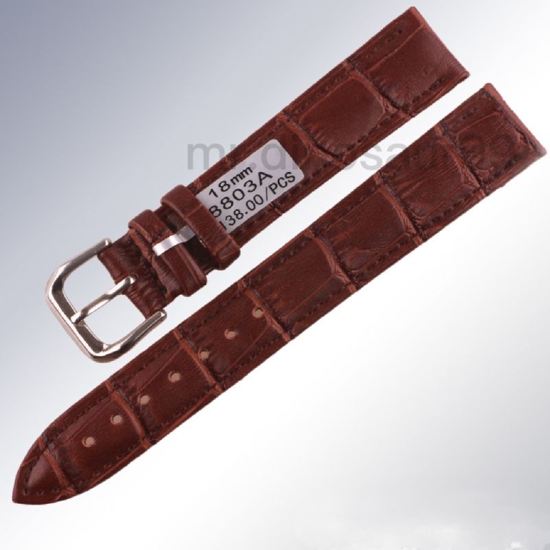Watch Strap Leather Tali Jam Leather (18MM,20MM,22MM,24MM) | Shopee ...