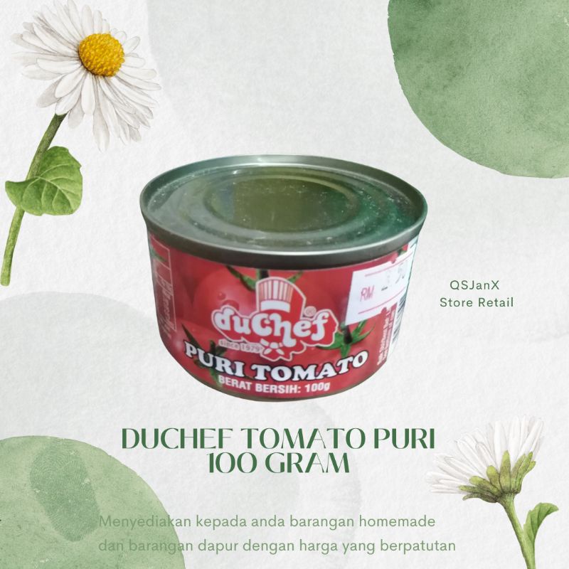 🔥 Tomato Puri DuChef 430g, 220g & 100g 100% Halal 🔥 | Shopee Malaysia