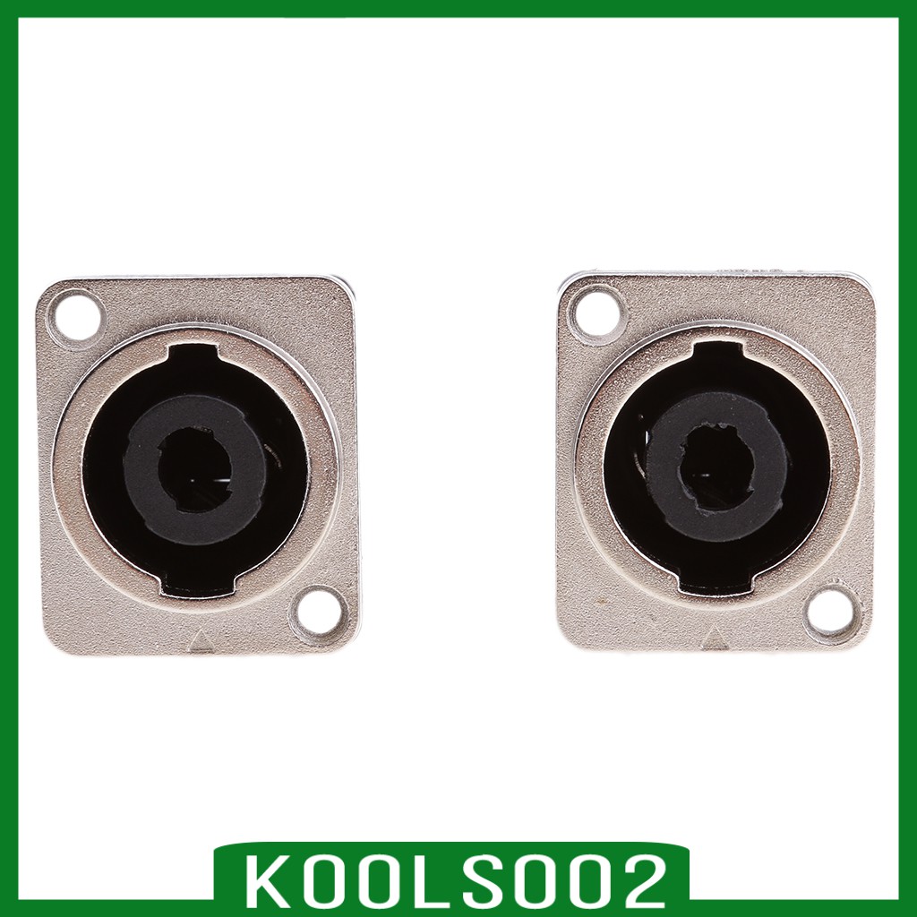 [KoolsooaeMY] 2 Pieces 4 Pin Female Jack Compatible Audio Speaker Cable ...