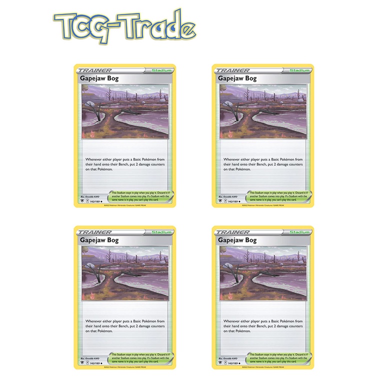 [Pokemon Player's Section] Play Set - ASR 142 Gapejaw Bog Playset ...