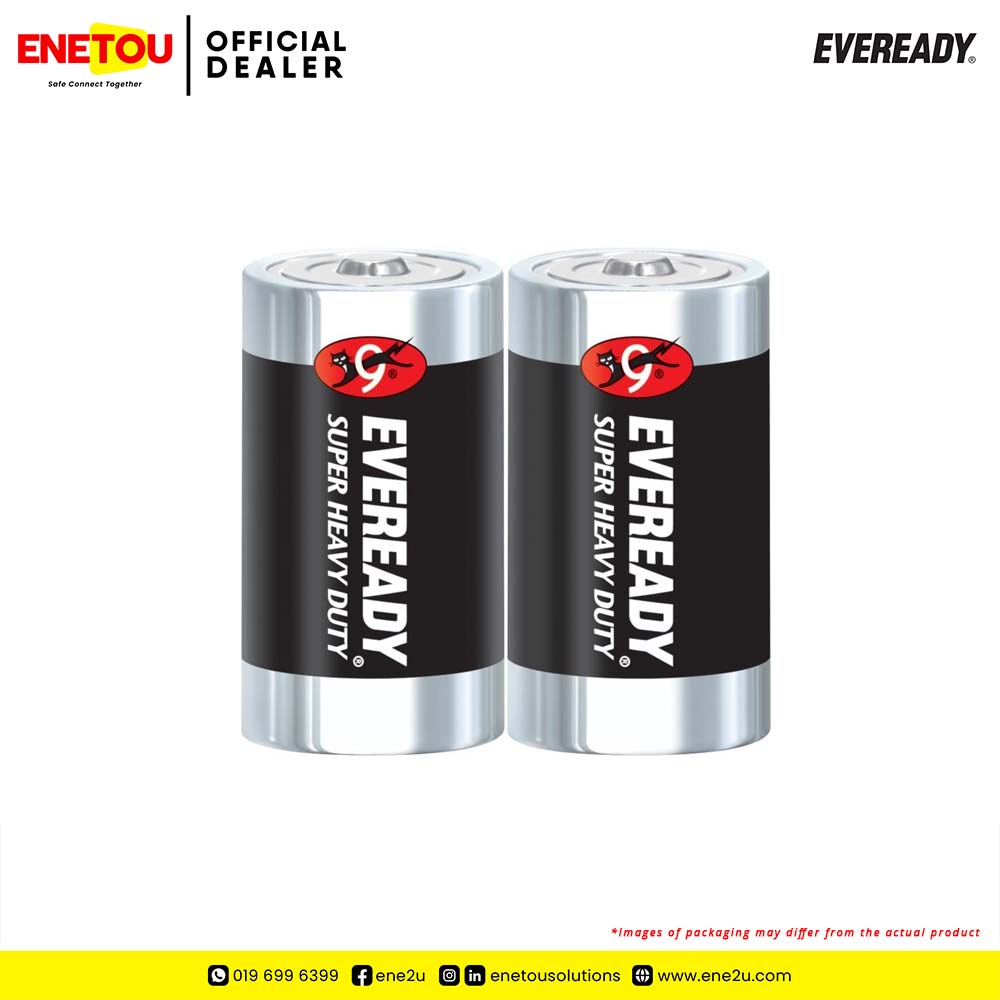 EVEREADY D SUPER HEAVY DUTY BATTERY (MULTIPLY BY 2 PCS) | Shopee Malaysia