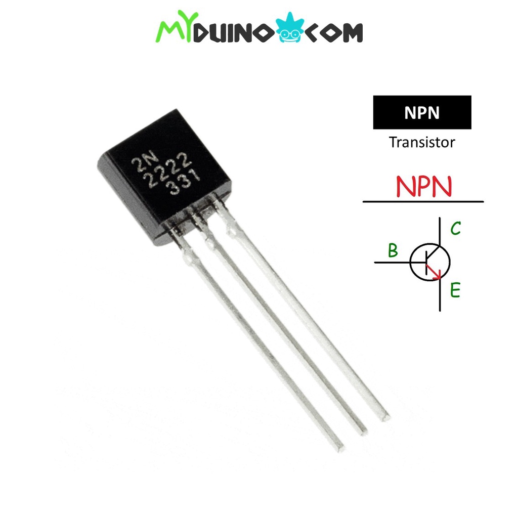 Transistor 2N2222 NPN 60V 0.8A (TO-92) | Shopee Malaysia