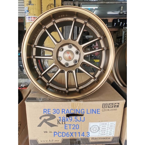 rim 4x4 re30 18x9.5jj | Shopee Malaysia