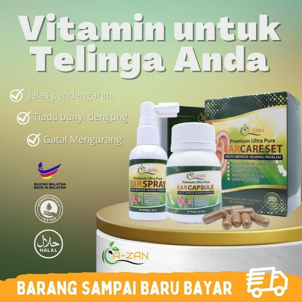 [ORIGINAL] Azan Ear Care - Penawar Telinga Berdesing | Shopee Malaysia