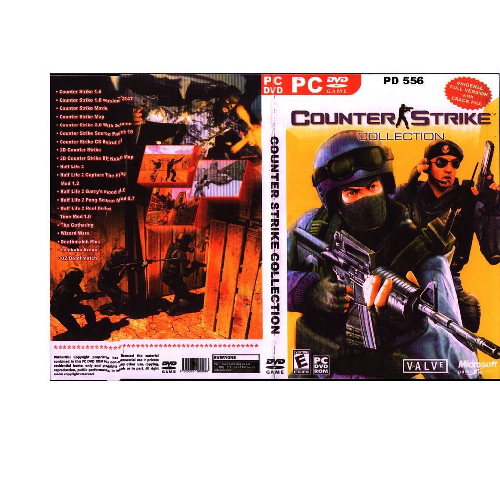 PC game COUNTER STRIKE COLLECTION - Multiple Games- 1 DVD | Shopee Malaysia
