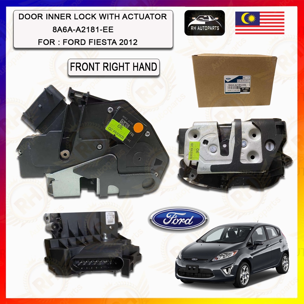 Original Ford Fiesta 2012-ON Door Inner Lock Actuator Door Latch Lock ...