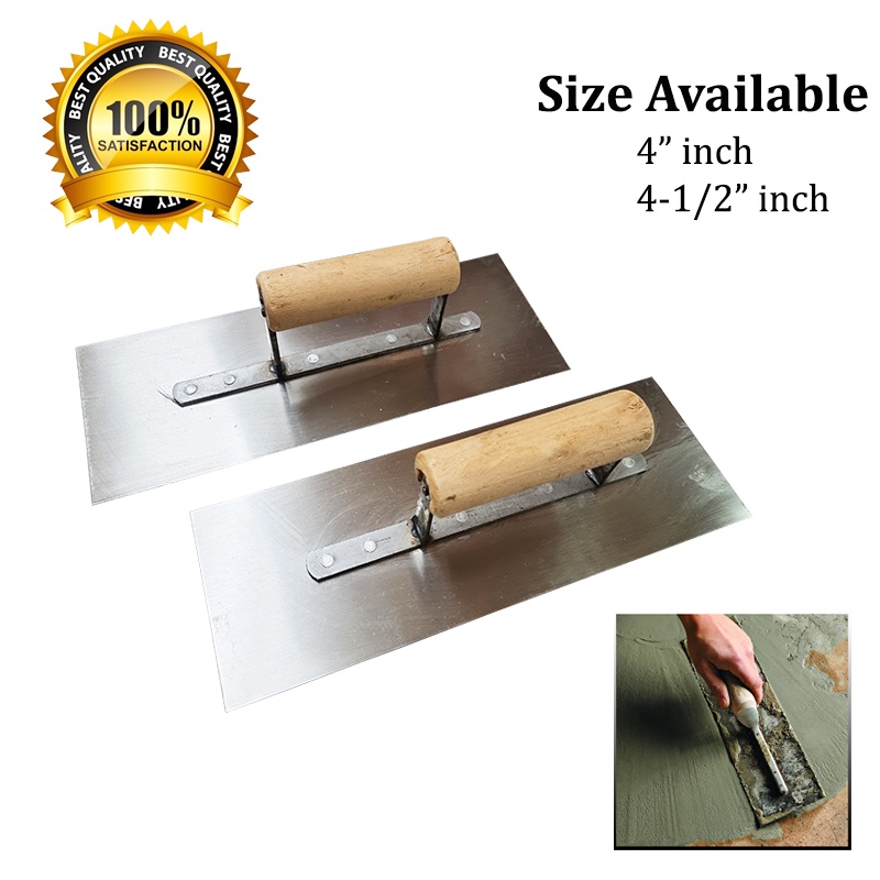 YY DiY Steel Plastering Trowel (0.6MM)/ Sudu Plaster Simen Keras ...