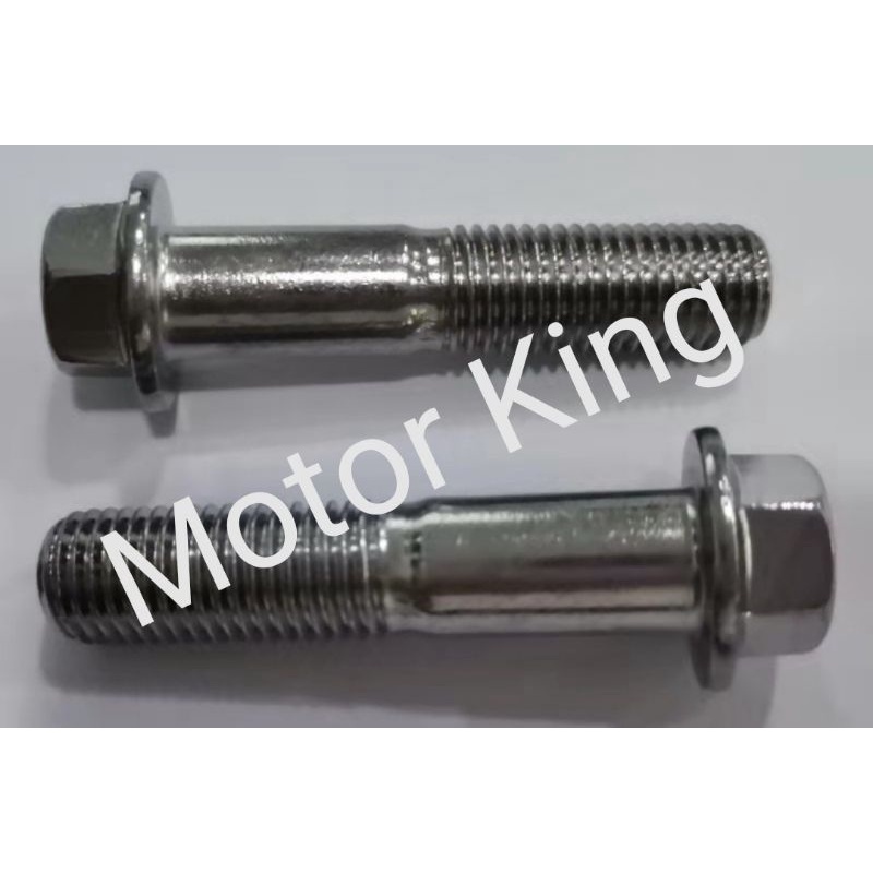 Screw Skru Bolt Belakang Shock Absorber Rear Yamaha RXZ ( Chrome ...