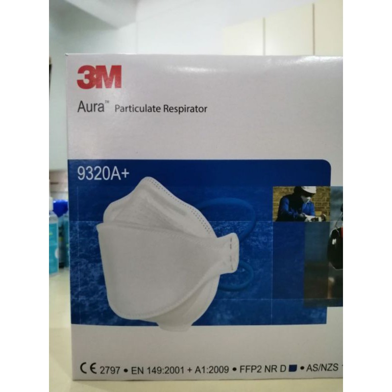 3M Aura 9320A PARTICULATE Respirators 20's | Shopee Malaysia