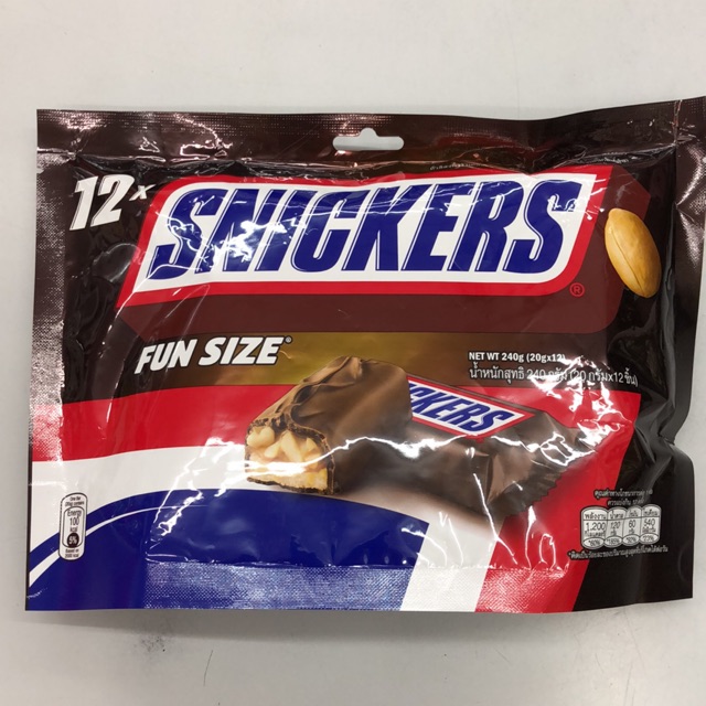Mini Snicker / Mars Fun Size 240g | Shopee Malaysia