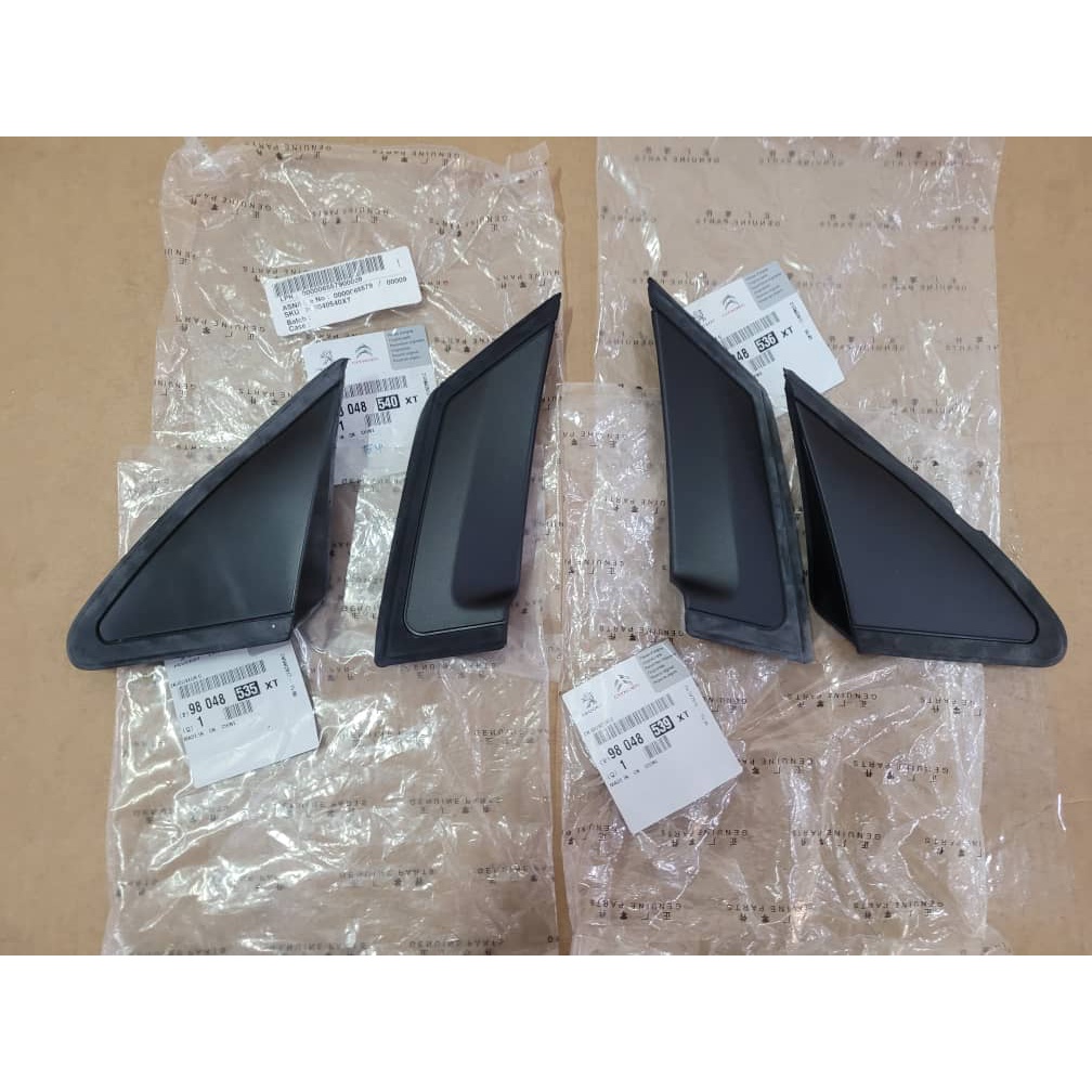 Peugeot 408 Door and Fender Drip Moulding + Cheater Trim Set | Shopee ...