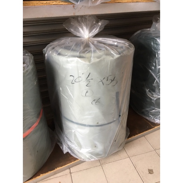 20 1/2 kaki x 55kaki Nylon Hijau Kanvas (PVC Tarpaulin Vinylon) Berat ...